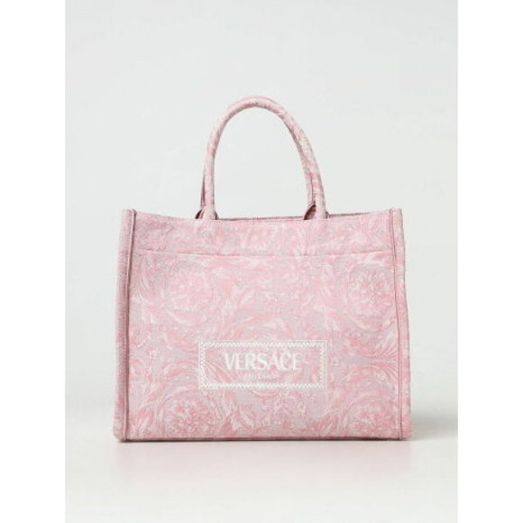 Versace | Bags | Versace Tote Bag Pink Bags | Poshmark